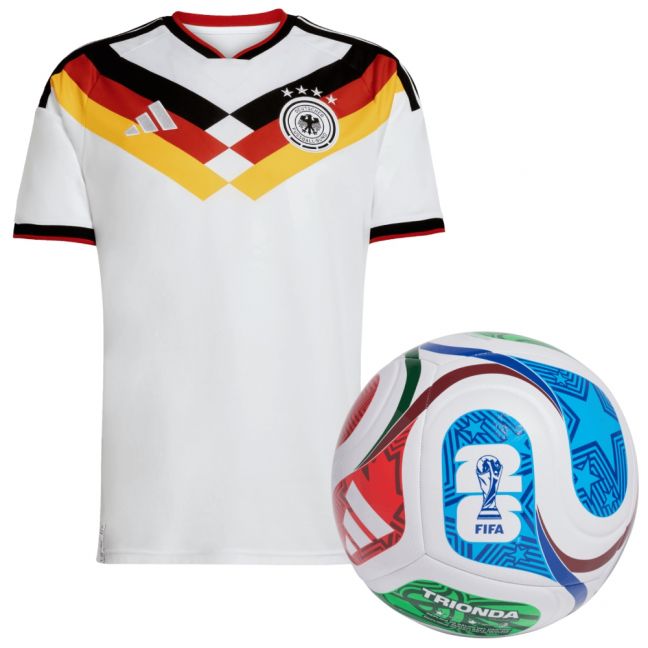 adidas DFB Heimtrikot + WM Ball gratis DFB WM 2026 Herren Damen